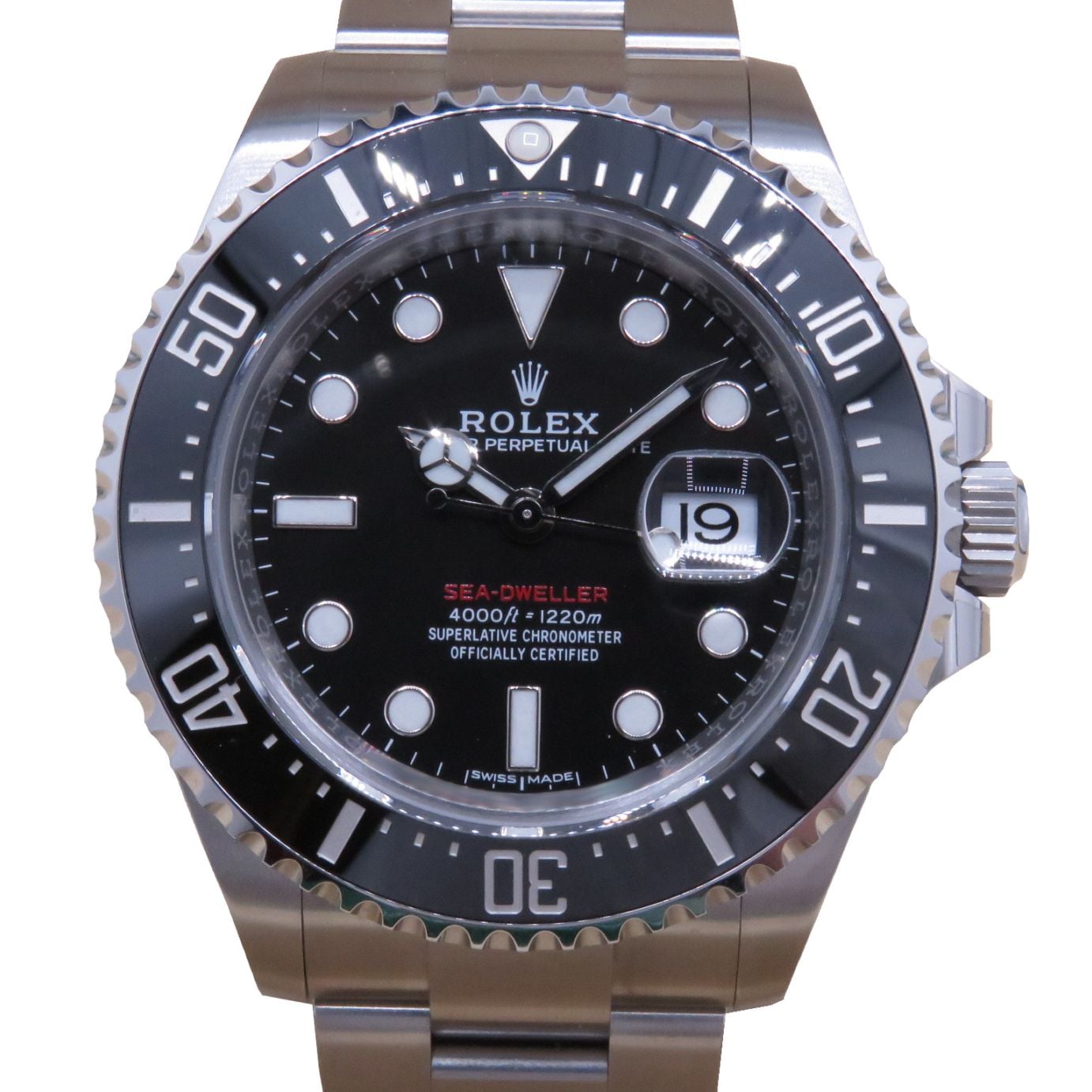 ROLEX(ロレックス)/シードゥエラー/126600/ブラック/MK1ダイヤル/コマ調有/2018.5月/未使用/NAC-244（名古屋店） | ROLEX,シードゥエラー | ブランド ...