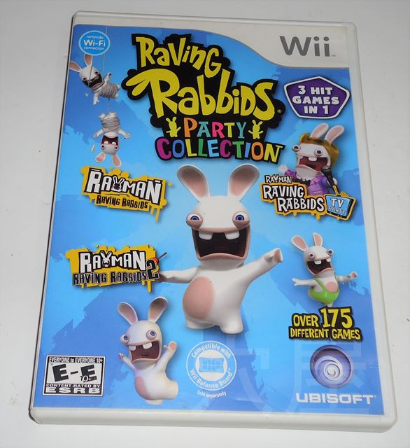 Raving Rabbids Party Collection/レイビングラビッツ：パーティーコレクション （中古） | 北米 Wii ...