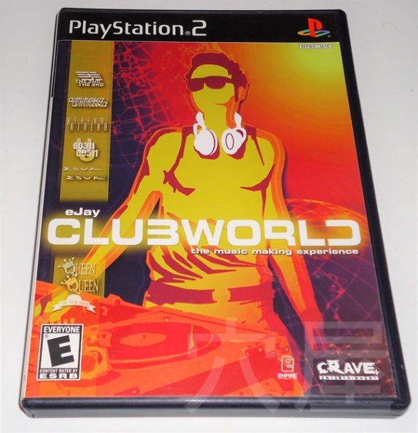 eJay Clubworld/イージェイ：クラブワールド （中古） | 北米 PS2(USA),音楽ゲーム | | レトロ系 海外輸入ゲーム ...