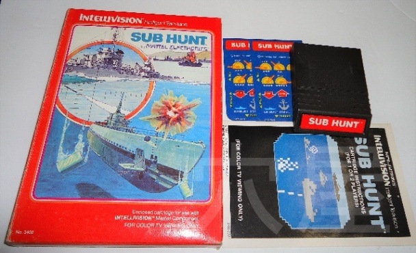 Sub Hunt/サブハント（中古） | インテレビジョン (Intellivision) | レトロ系 海外輸入ゲーム・洋ゲー 通販 穴屋