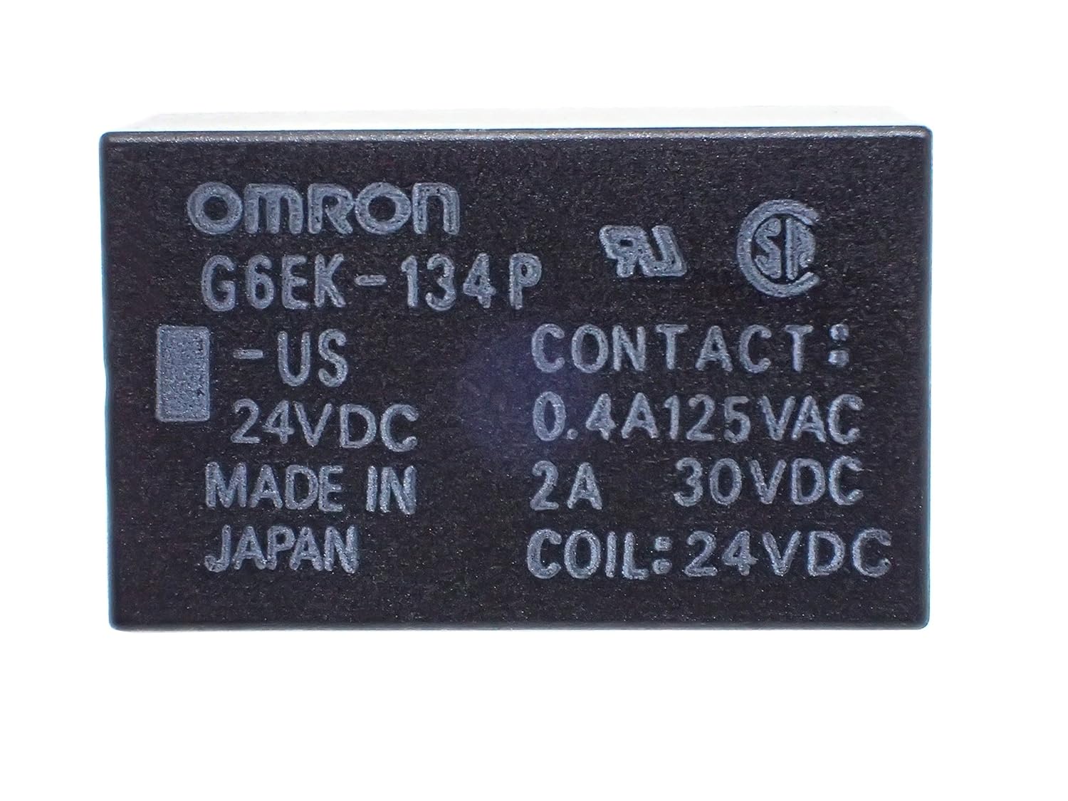 OMRON 形G6EK DC24V マイクロリレー G6EK-134P-US 24VDC | カテゴリ別,部品,制御部品,リレー・継電器 | Buhieen.com