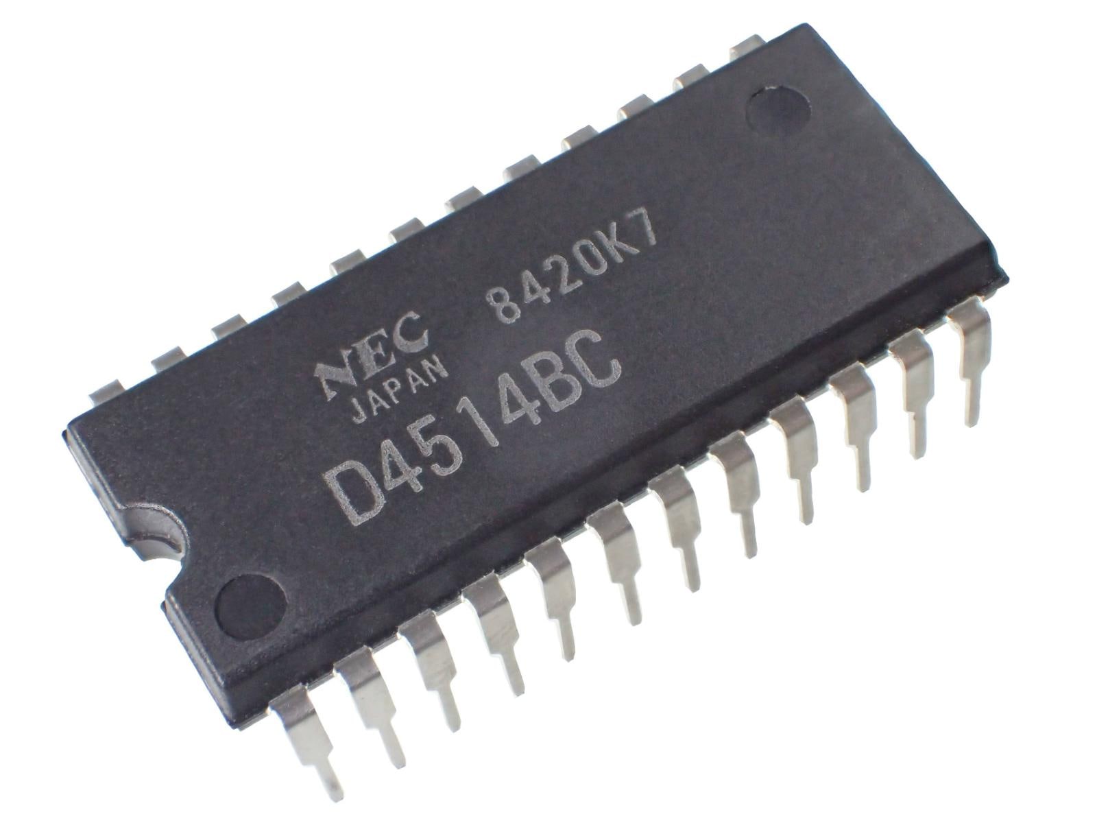 NEC デコーダ 4BIT TRANSPARENT LATCH 4TO 16 LINE DECODER UPD4514BC | カテゴリ別 ...