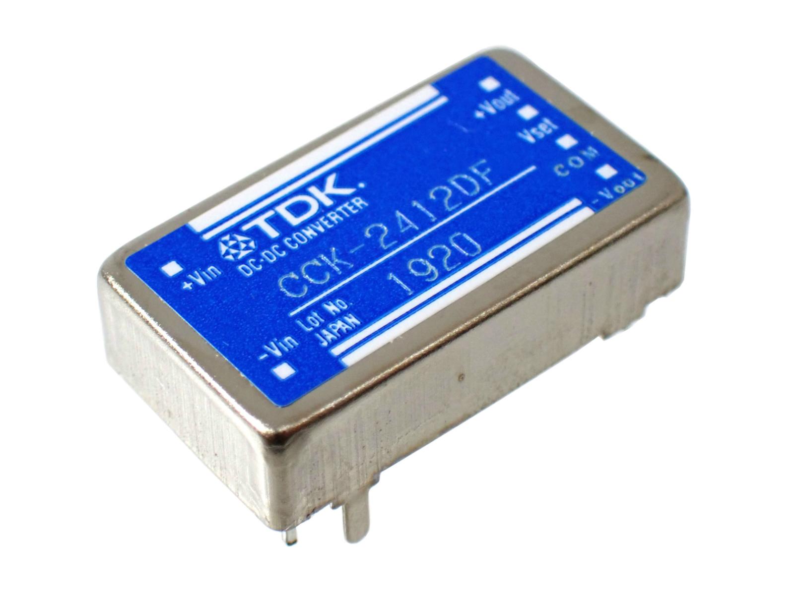 TDK DC/DC コンバータ 12V 125mA 1.5W CCK-2412DF | カテゴリ別,部品,半導体製品,信号部品,信号変換器 | Buhieen.com