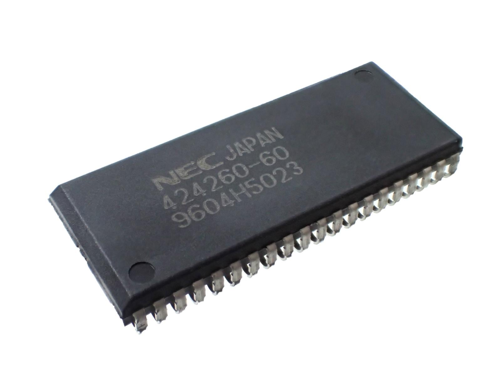 NEC 4MBit DRAM DYNAMIC RAM UPD424260LE-60 | カテゴリ別,部品,半導体製品,マイクロプロセッサ ...