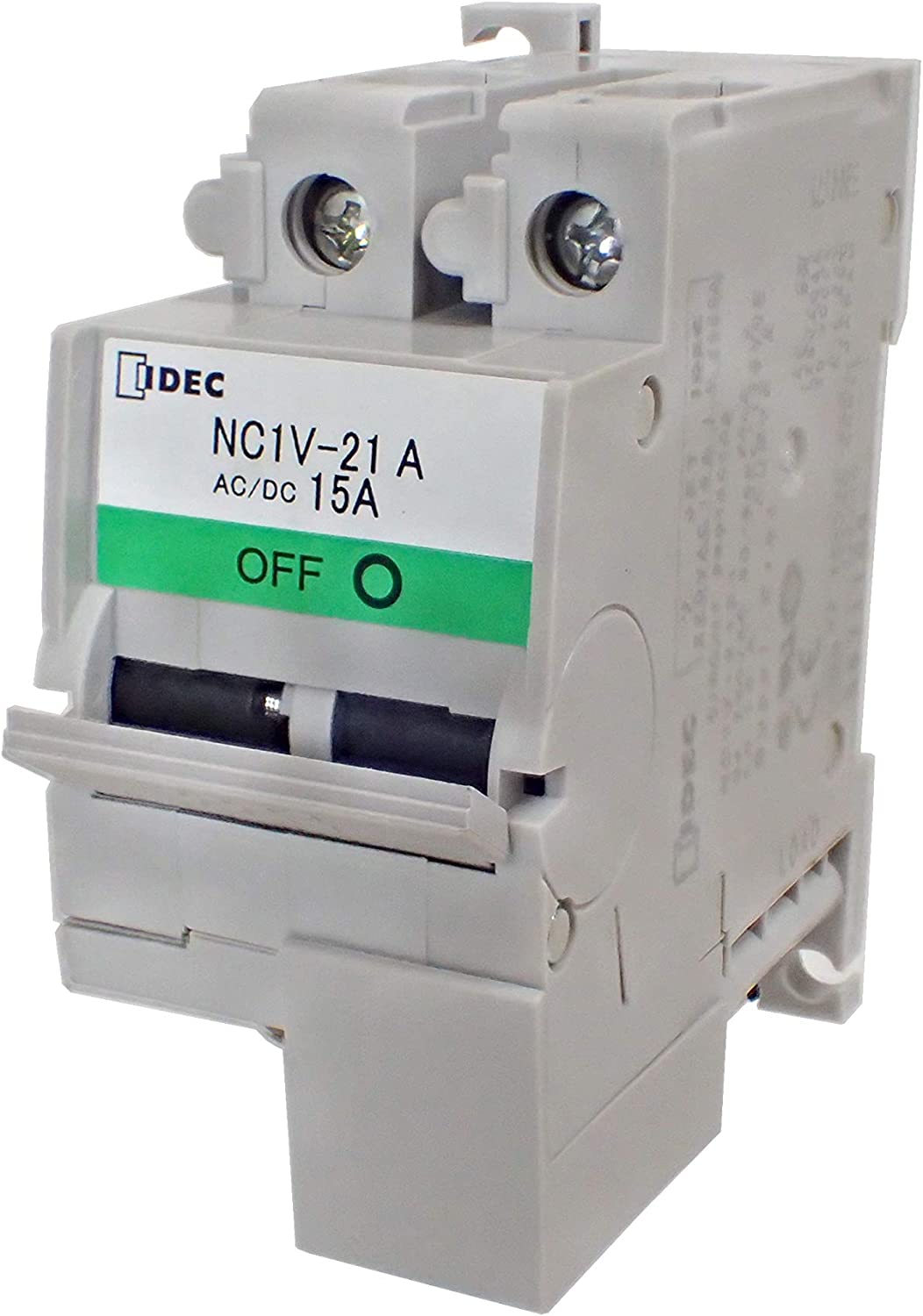 IDEC 汎用品 サーキットプロテクタ NC1V形 (15A 2極 中速形(A特性), NC1V-2121-15AA) | カテゴリ別,部品 ...