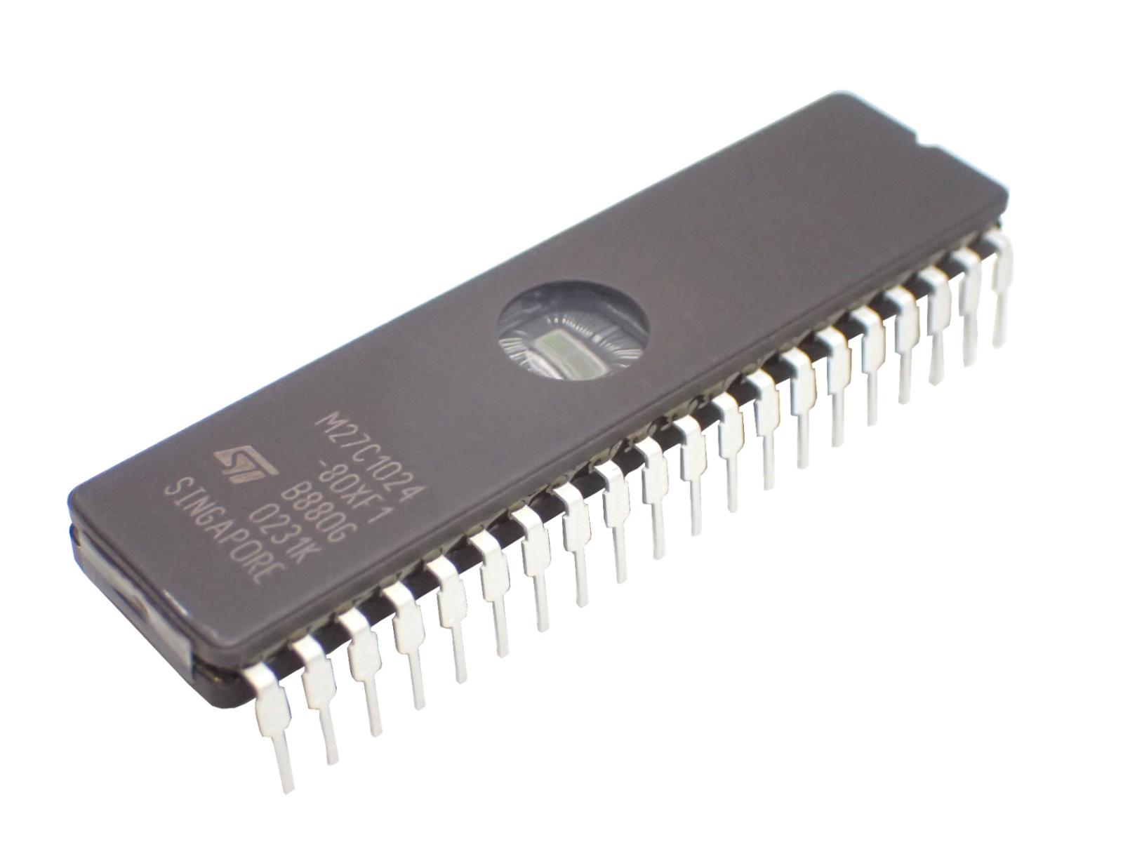 STMicroelectronics UV EPROM M27C1024-80XF1 | カテゴリ別,部品,半導体製品,マイクロプロセッサ | Buhieen.com