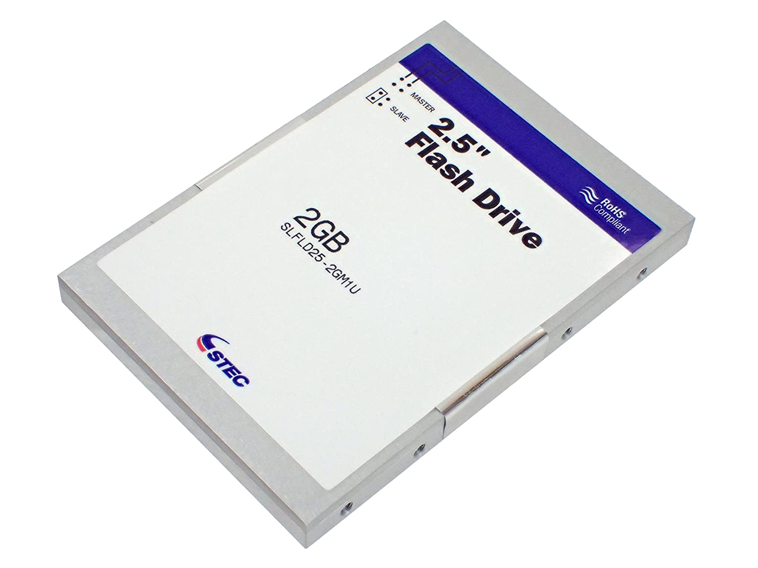 STEC 産業用 Solid-State IDE Flash Drive (SSD) 2.5インチ 2GB SLFLD25-2GM1U ...