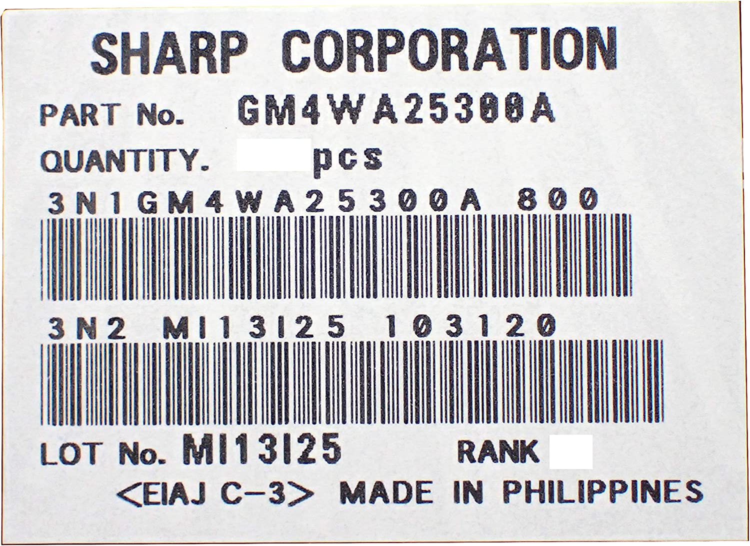 SHARP SMD 表面実装 RGB 高輝度 3色 フルカラーLED 2200mcd サイド発光タイプ GM4WA25300A (5個セット) | カテゴリ別,部品,光エレクトロニクス,LED ...