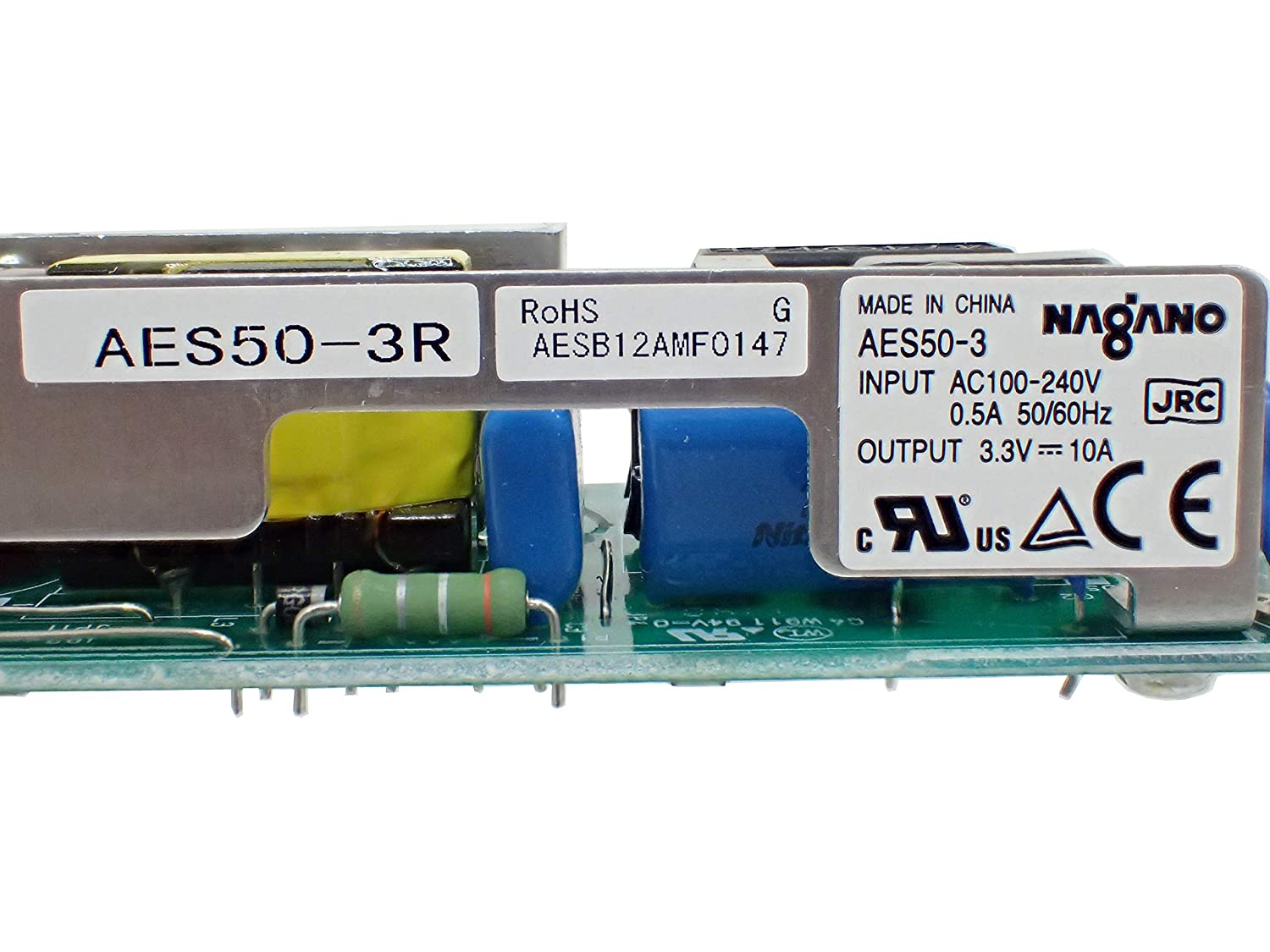 NJRC スイッチング電源 基板タイプ リモートON/OFF機能付き 50W 3.3V 10A AESシリーズ AES50-3R | カテゴリ ...