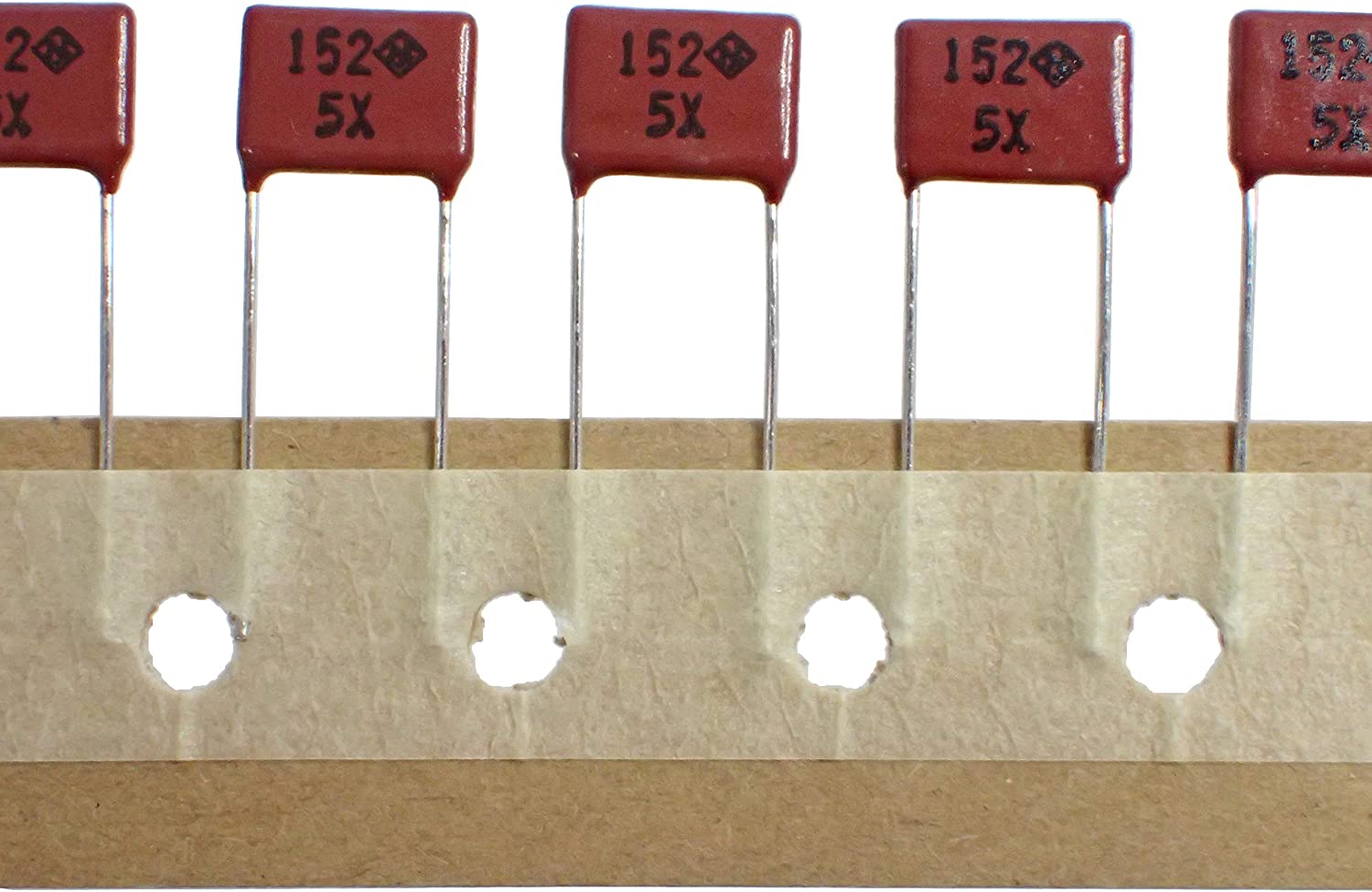 NIKKOHM 角板形金属皮膜抵抗器 プレート抵抗器 1/2W 1.5KΩ ±1.0％ RP-24C 1.5KΩ F (5個セット ...