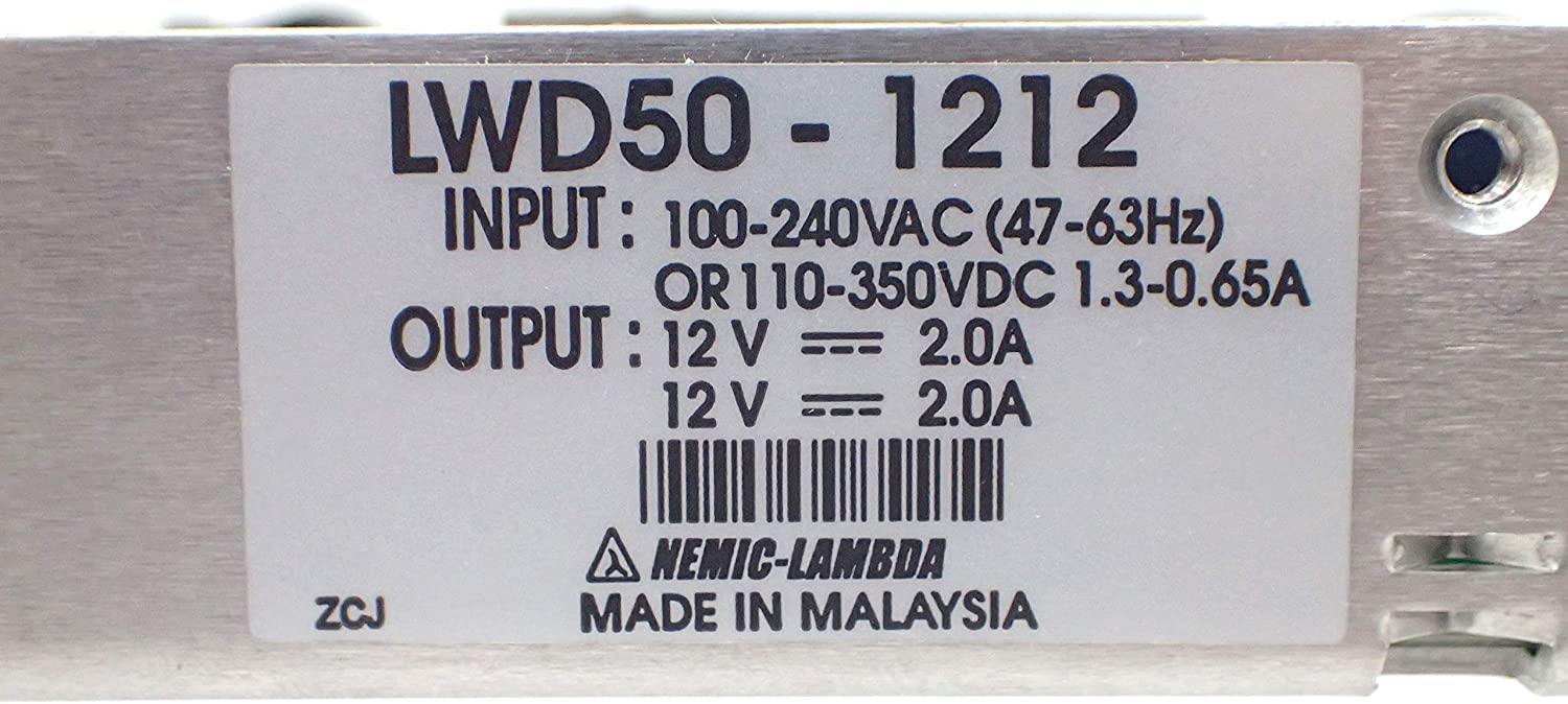 NEMIC LAMBDA 2出力 スイッチング電源 50W 12V 2.0A/12V 2.0A LWDシリーズ LWD50-1212 | カテゴリ別,部品,電源供給器 | Buhieen.com