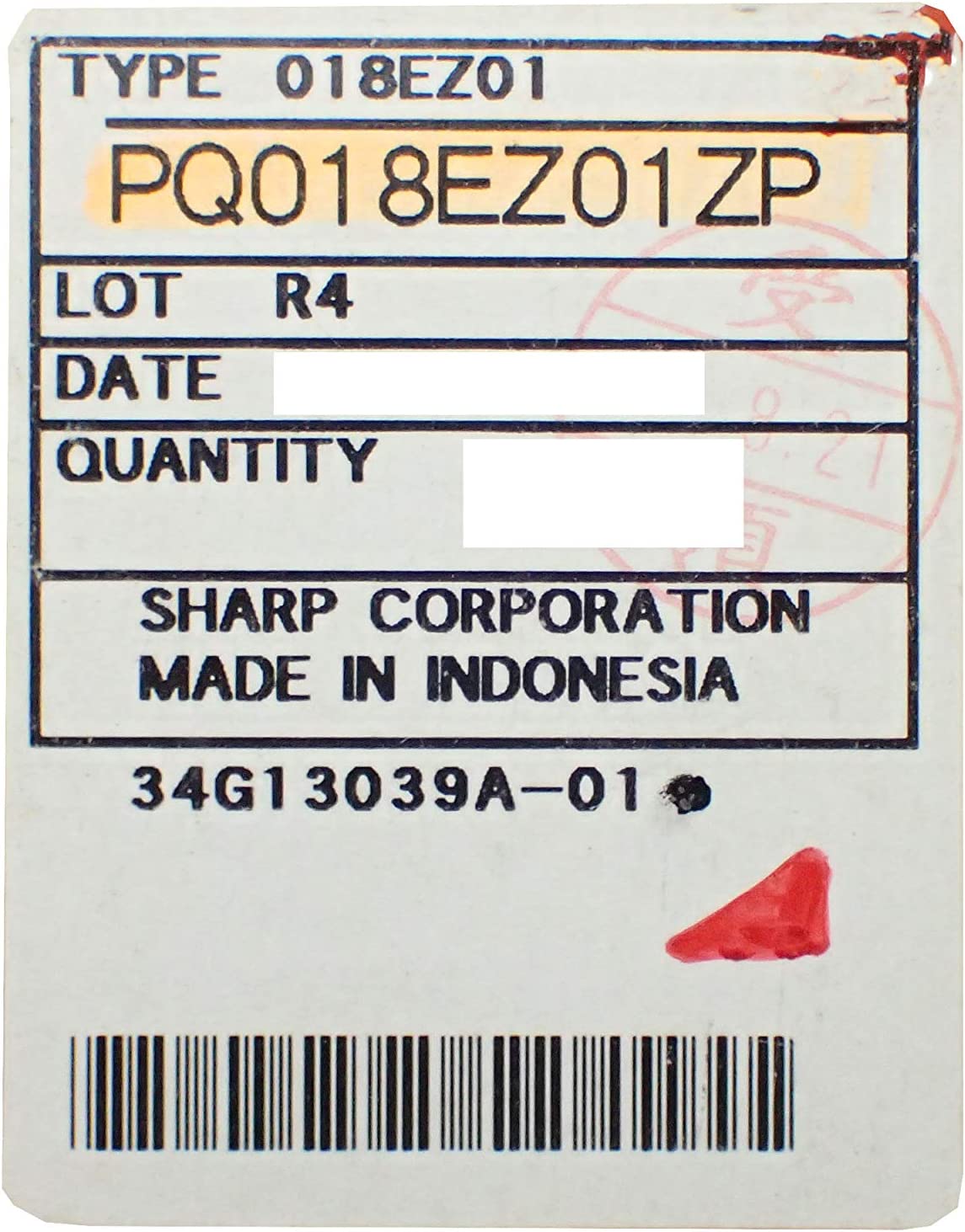 SHARP VOLTAGE REGULATOR 1.8V 1A PQ018EZ01ZP (5個セット) | カテゴリ別,部品,半導体製品,信号 ...