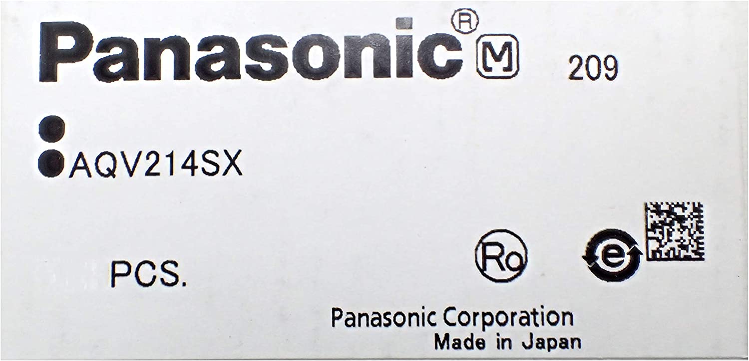 Panasonic PhotoMOSリレー 汎用向け 小型1Aタイプ 400V 100mA AQV214SX (2個セット) | カテゴリ別 ...