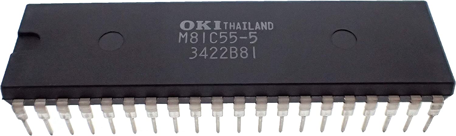 OKI 2048-Bit CMOS STATIC RAM WITH I/O PORTS AND TIMER MSM81C55-5RS ...