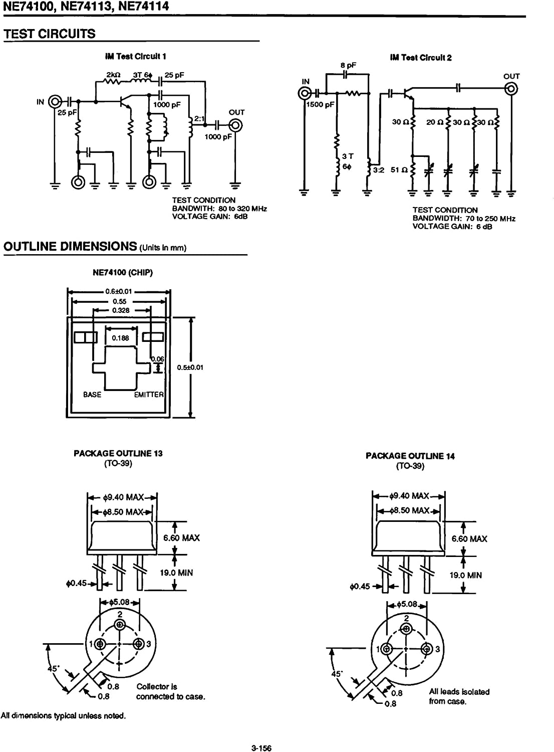NEC NPN MEDIUM POWER UHF-VHF TRANSISTOR 2SC1252 | カテゴリ別,部品,半導体製品,トランジスタ ...
