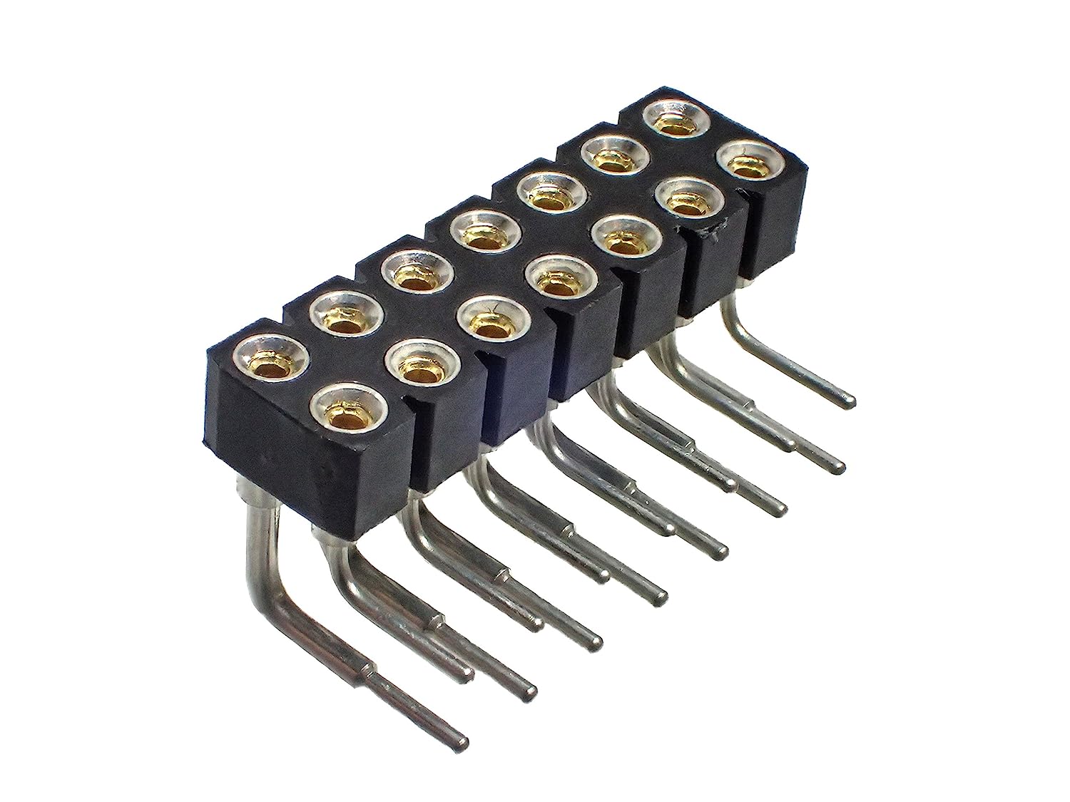 MAC8 ソケットピン 2.54mm ピッチ 2列タイプ 7P×2連 PM-55-7PW | カテゴリ別,部品,基板・基板部品,基板部品 | Buhieen.com