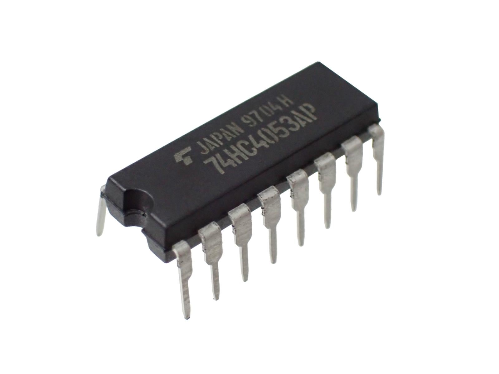 TOSHIBA Triple 2ch Analog Multiplexer Demultiplexer TC74HC4053AP (5個セット ...