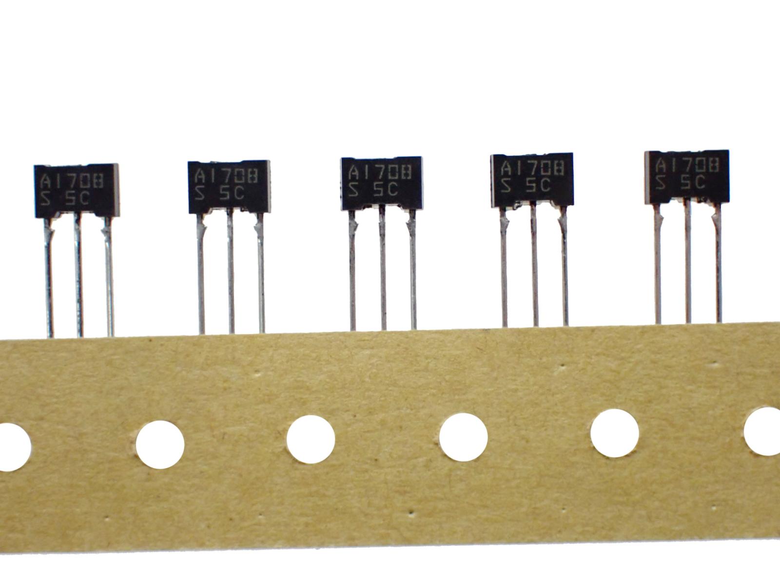 SANYO Small Signal Bipolar Transistor トランジスタ A1708 2SA1708 (5個セット ...