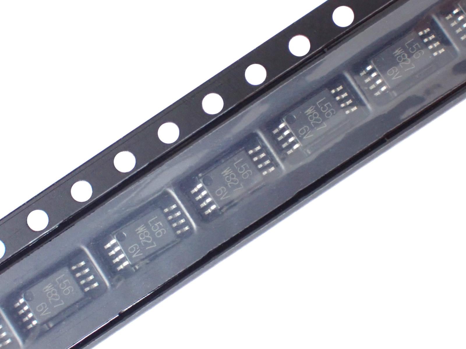 ROHM 2KBit Microwire BUS EEPROM シリアル 3線式 EEPROM L56 BR93L56FV-WE2 (5個 ...