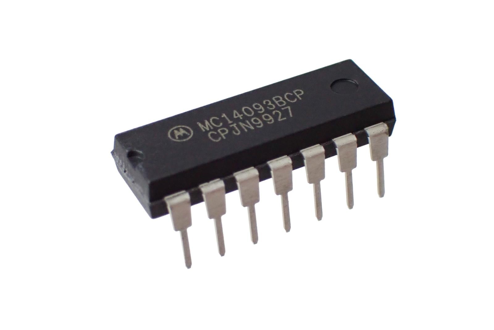 MOTOROLA ロジックIC Quad 2-Input NAND Schmitt Trigger MC14093BCP (5個セット) | カテゴリ別,部品,半導体製品,ロジックIC ...