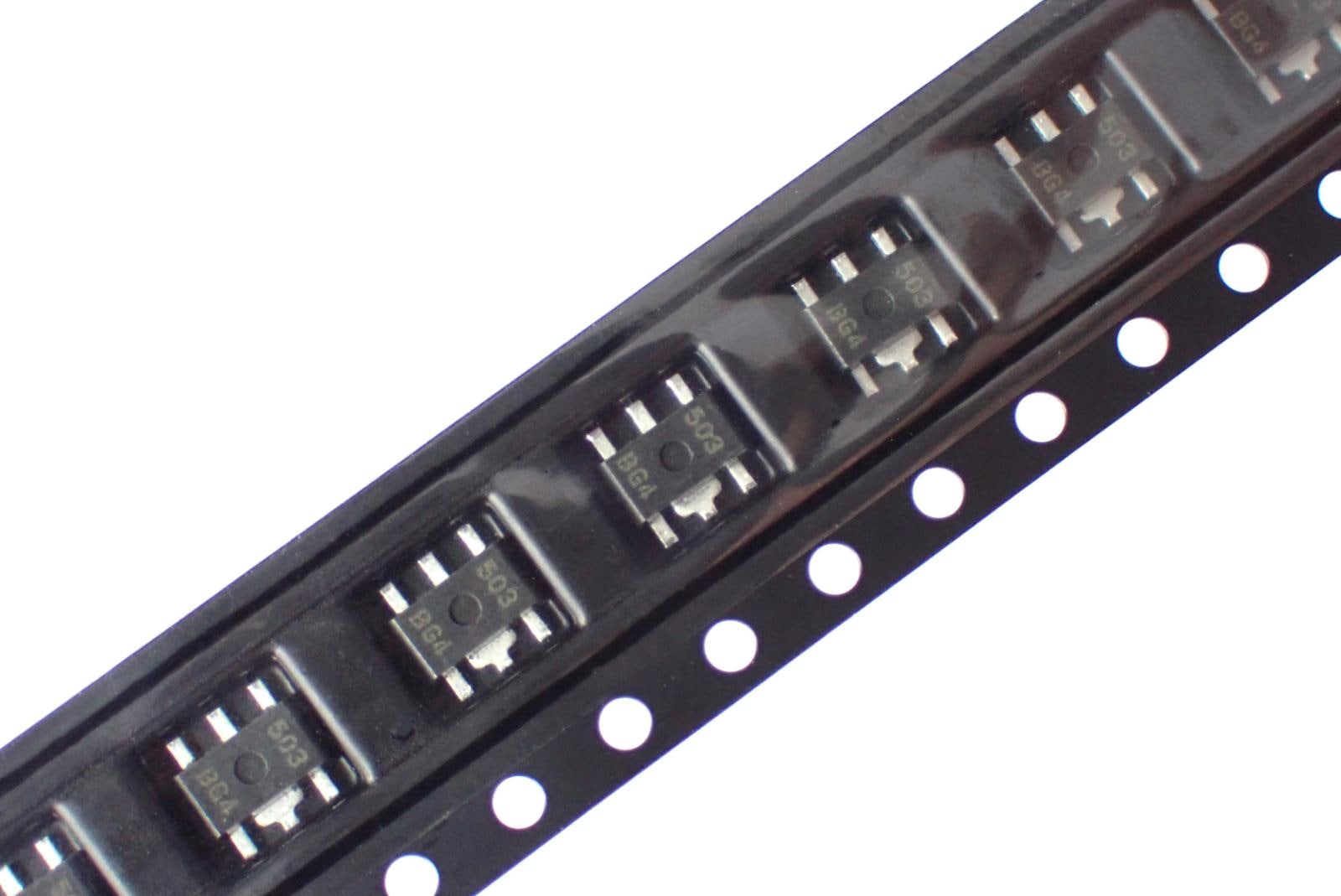 RICOH SMD 面実装 PWM STEP-UP DC/DC CONVERTER コンバータ RH5RH503B-T1 (2個セット ...