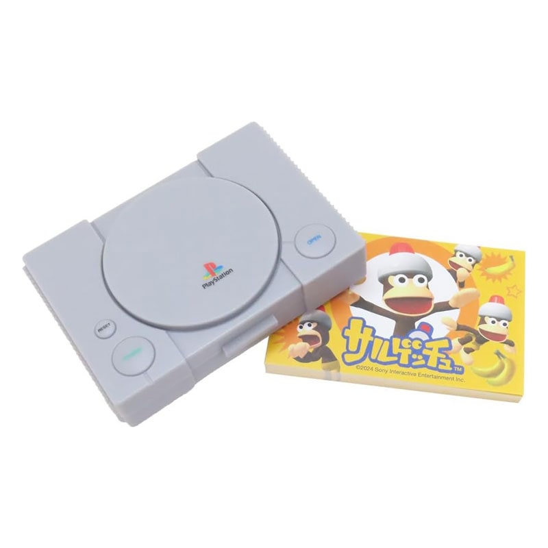 funbox PlayStation ケース入りメモ サルゲッチュ 80枚入り レトロ 懐かしい プレゼント インテリア｜【文具の森】通販サイト