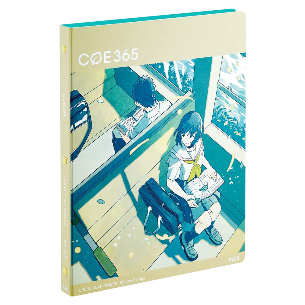 プラス SDGs エコ文具シリーズ COE365 通学電車 ルーズリーフバインダー B5 オシャレ Z世代 エモい 限定｜【文具の森】通販サイト