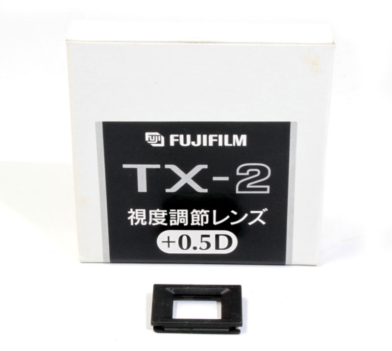 中古 フジフイルム TX-2用視度調節レンズ +0.5D 程度:AB-（良品マイナス）