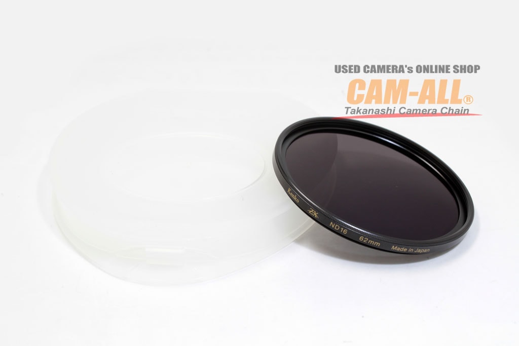 中古 ケンコー ZX ND16 フィルター 62mm