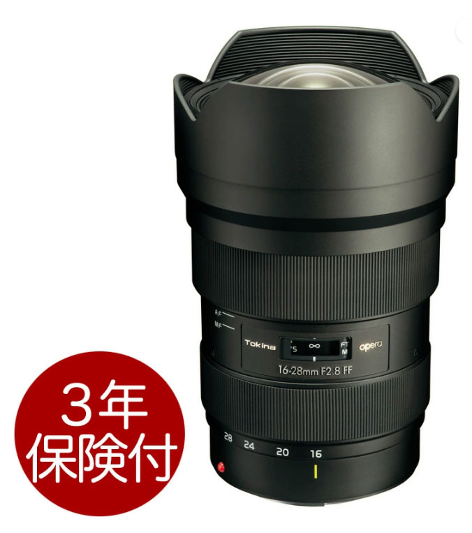 【延長2年保証+3年保険付】 トキナ opera 16-28mm F2.8 FF キヤノンEOS EFマウント（4961607634660 ...