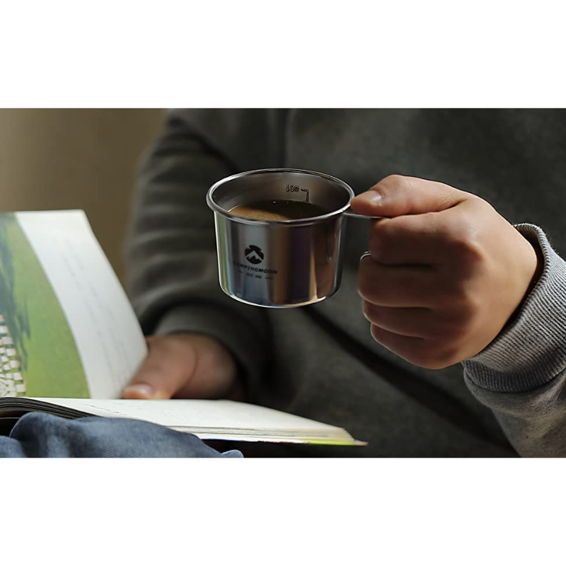 ソロマグ S キャンプ用 マグカップ 160ml 4点セット 帆布ケース付き SOLO MUG S-180-4P+B | クッキングツール | キャンピングムーン | Campingmoon