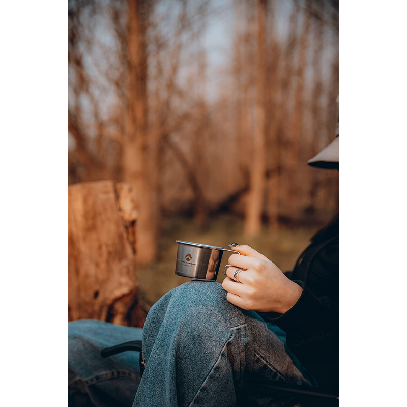 ソロマグ S キャンプ用 マグカップ 160ml 4点セット 帆布ケース付き SOLO MUG S-180-4P+B | クッキングツール | キャンピングムーン | Campingmoon