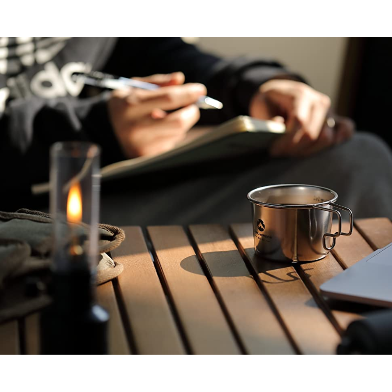 ソロマグ S キャンプ用 マグカップ 160ml 4点セット 帆布ケース付き SOLO MUG S-180-4P+B | クッキングツール | キャンピングムーン | Campingmoon