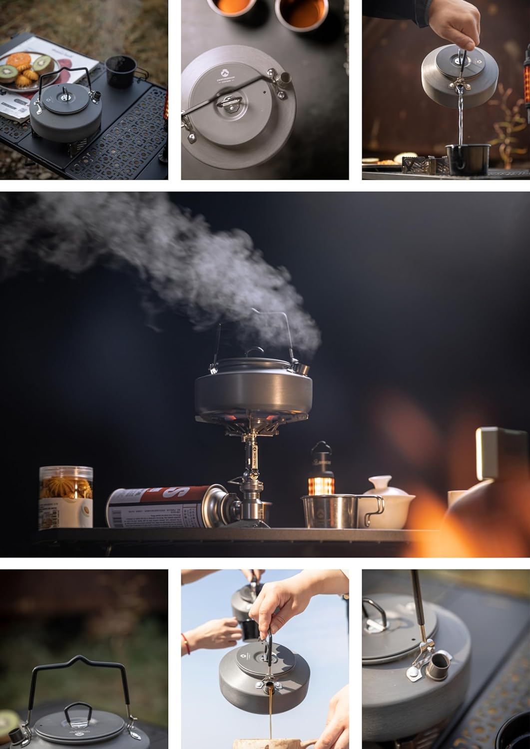 アルマイト フェミナ ケットル ケトル 1人用 0.8L S800 | クッキングツール | キャンピングムーン | Campingmoon