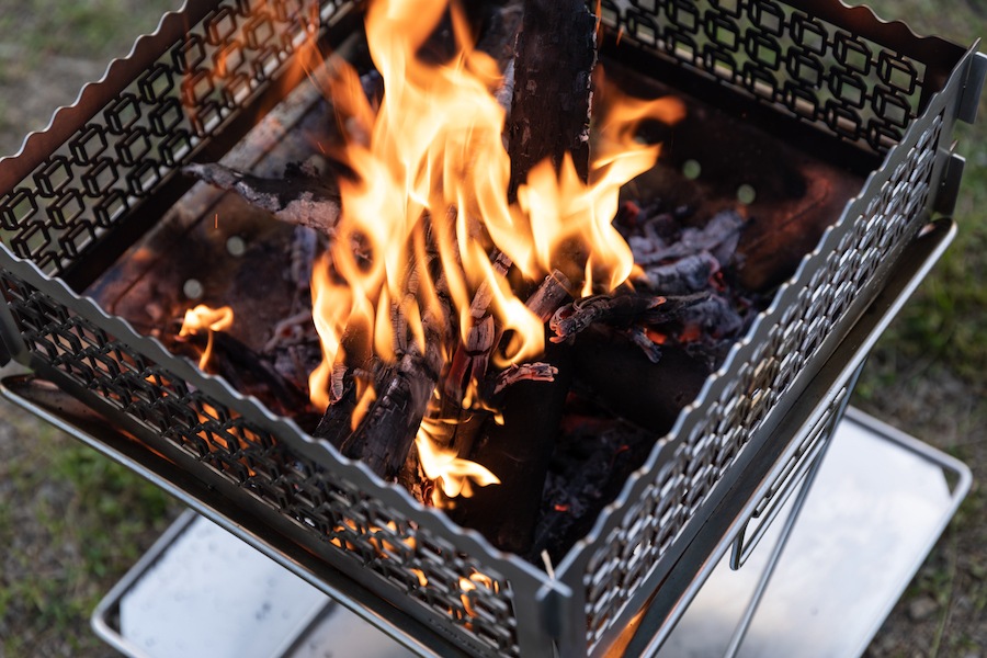 焚き火プレートML TKB-360-CU | 焚き火,サイクルプレート | キャンピングムーン | Campingmoon