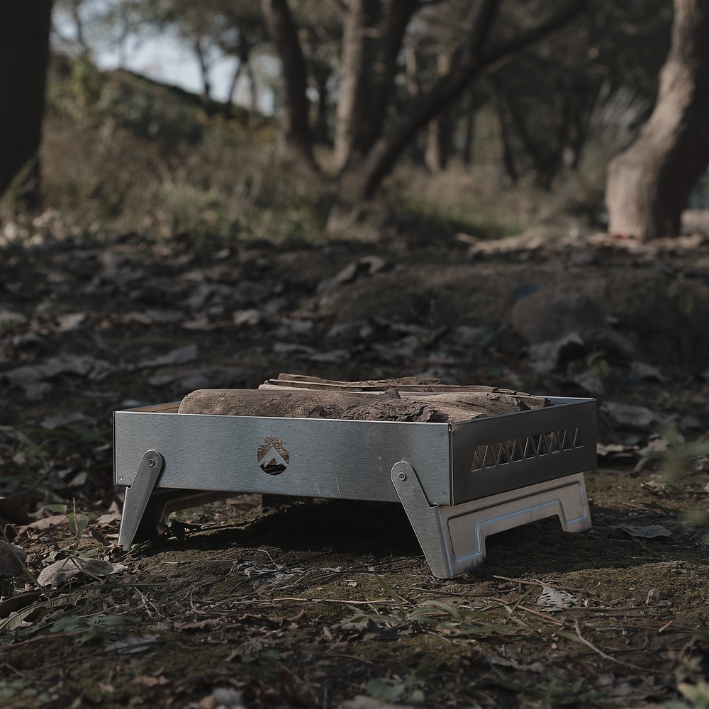 焚き火 ベーススタンド MT-6-LT | 焚き火,焚き火台 | キャンピングムーン | Campingmoon