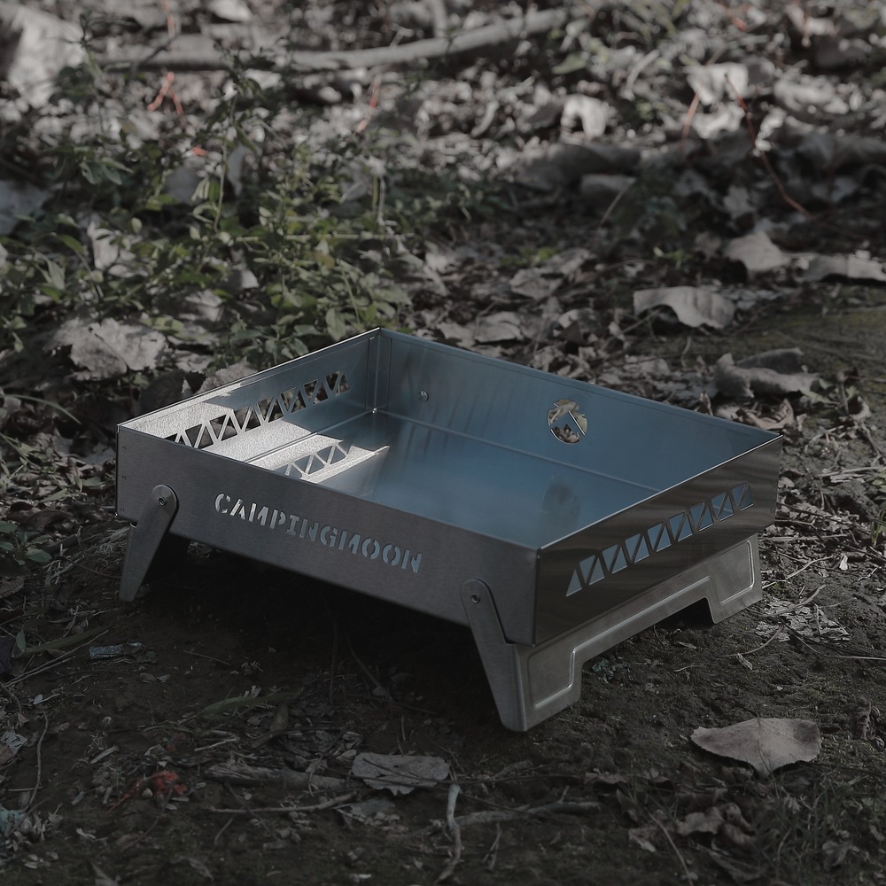 焚き火 ベーススタンド MT-6-LT | 焚き火,焚き火台 | キャンピングムーン | Campingmoon