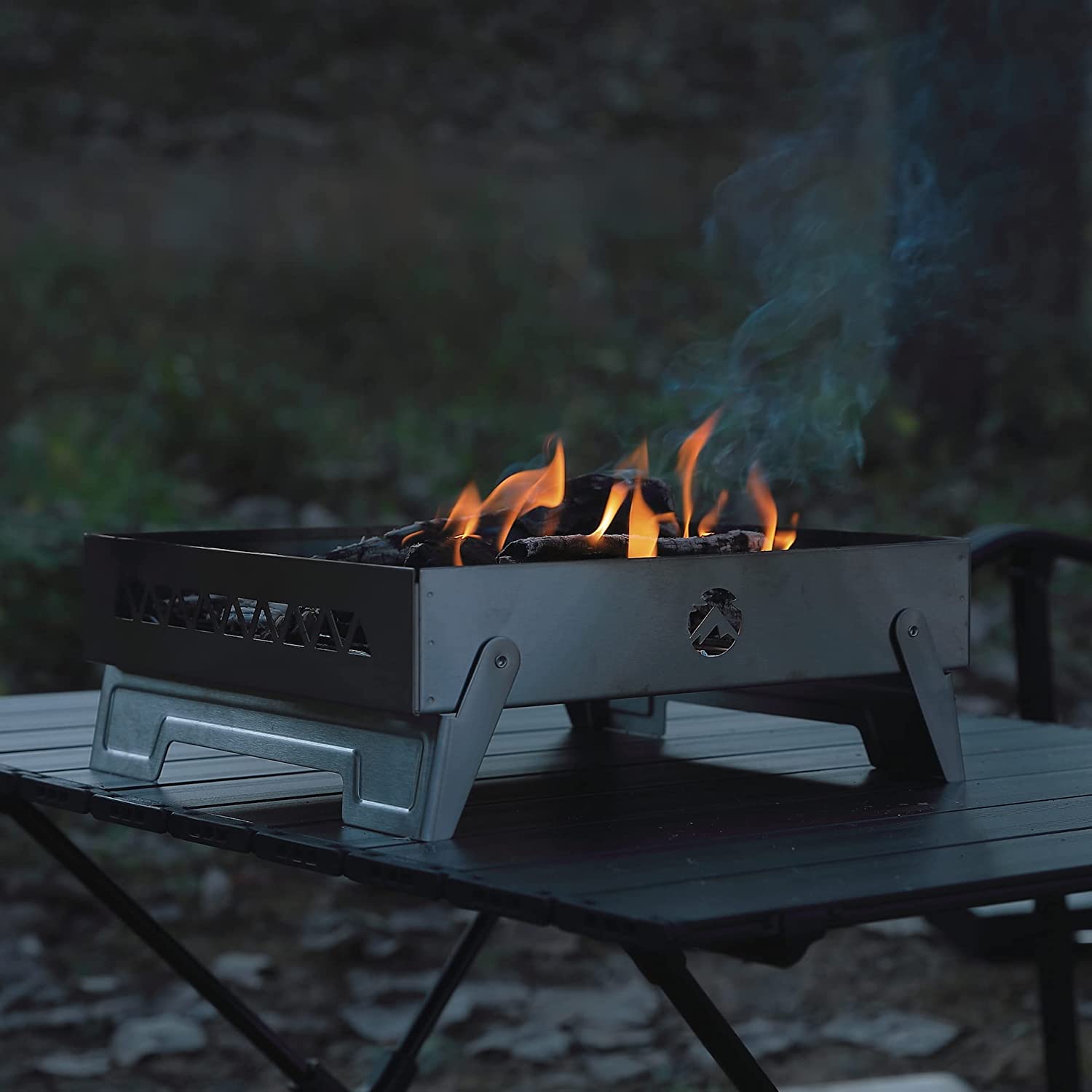 焚き火 ベーススタンド MT-6-LT | 焚き火,焚き火台 | キャンピングムーン | Campingmoon