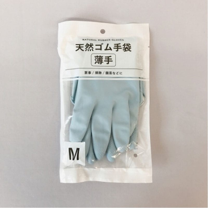 ゴム手袋 薄手 M BL【公式】≪1個からお届け≫Can★Doネットショップ