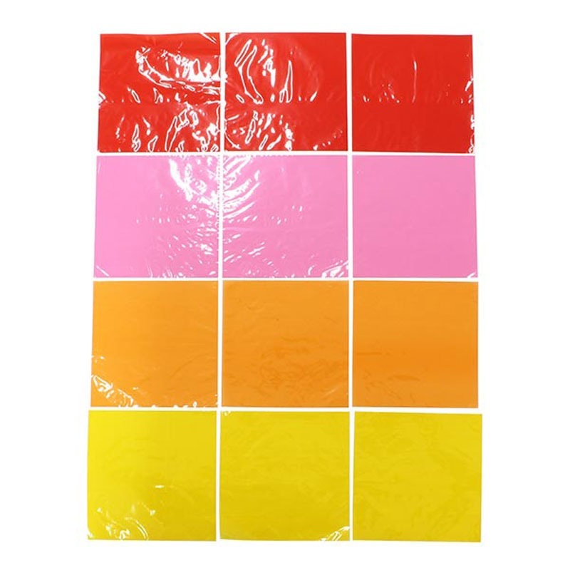 カラフルセロファン折り紙サイズ8色25枚【公式】≪1個からお届け≫Can★Doネットショップ