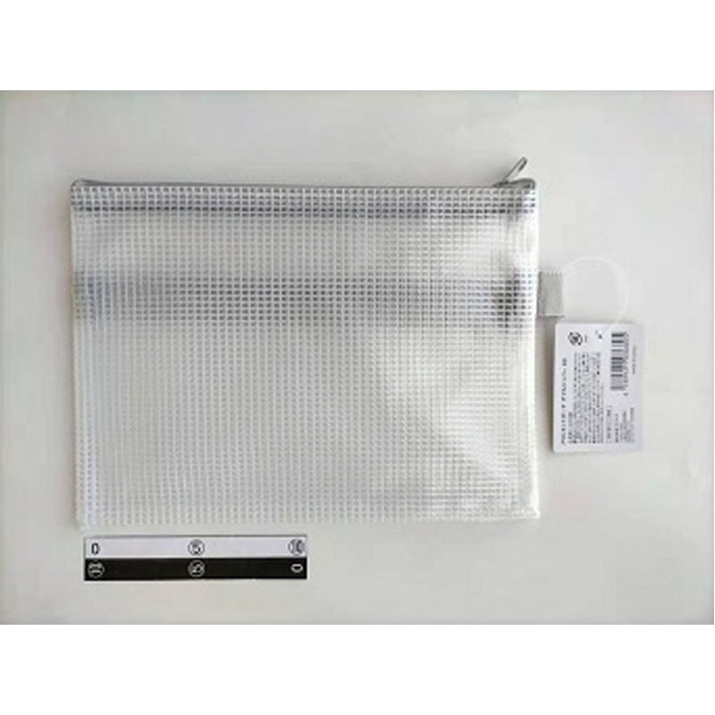 PVCネットポーチ ダブルジッパーB6【公式】≪1個からお届け≫Can★Doネットショップ