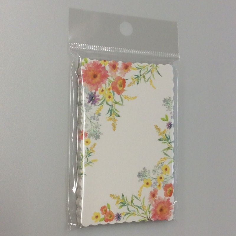 ダイカットミニカード ボタニカル 25P【公式】≪1個からお届け≫Can★Doネットショップ