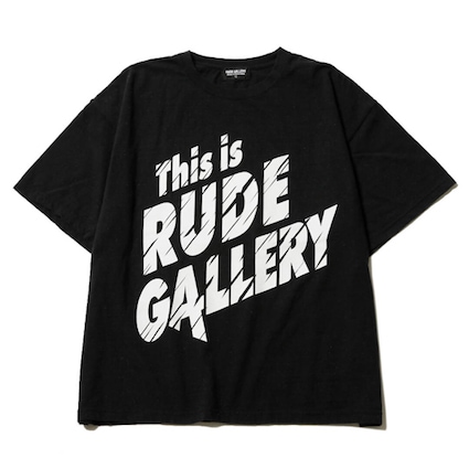 VINTAGE TEE - This is RUDE GALLERY (BLACK)｜RUDE GALLERY、LOST CONTROL ...