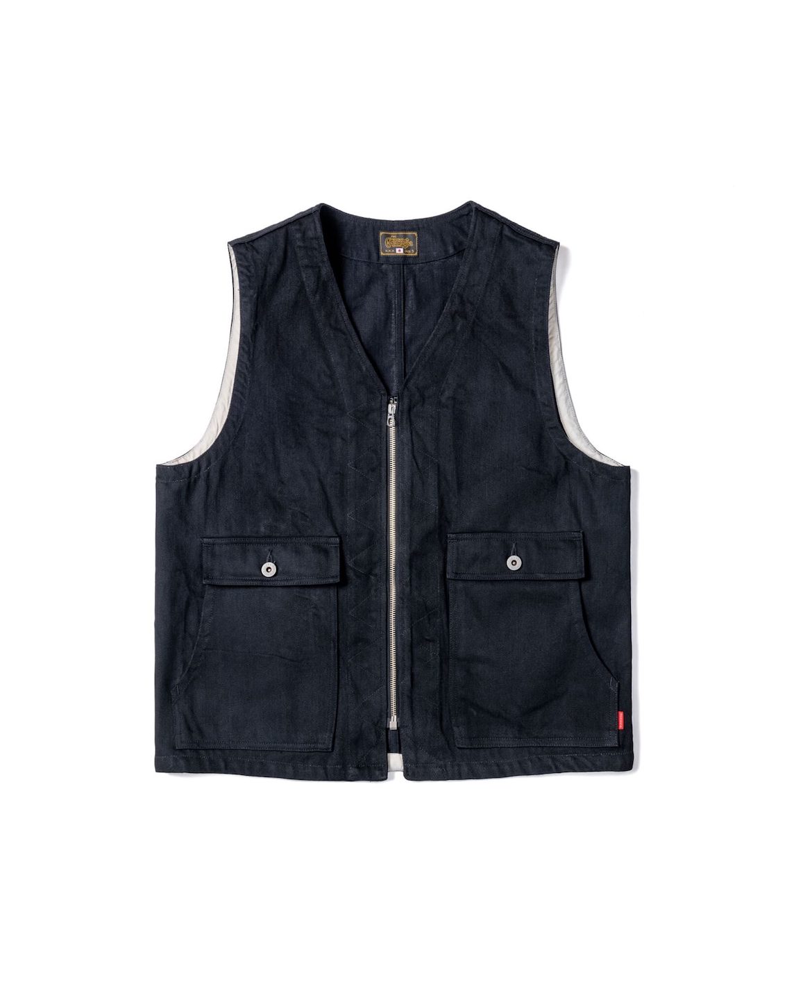 DENIM ZIP VEST｜RUDE GALLERY、LOST CONTROL、ROLL 販売店｜岐阜Candy Store
