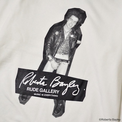 ROBERTA BAYLEY CREW SW - Sid Dallas copy (WHITE)｜RUDE GALLERY、LOST ...