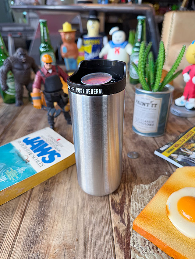 ポストジェネラル フリップリッド タンブラー 250ml （シルバー） ステンレス 二重構造 保温＆保冷の通販・販売 | アメリカ雑貨のテーマパーク！キャンディタワー