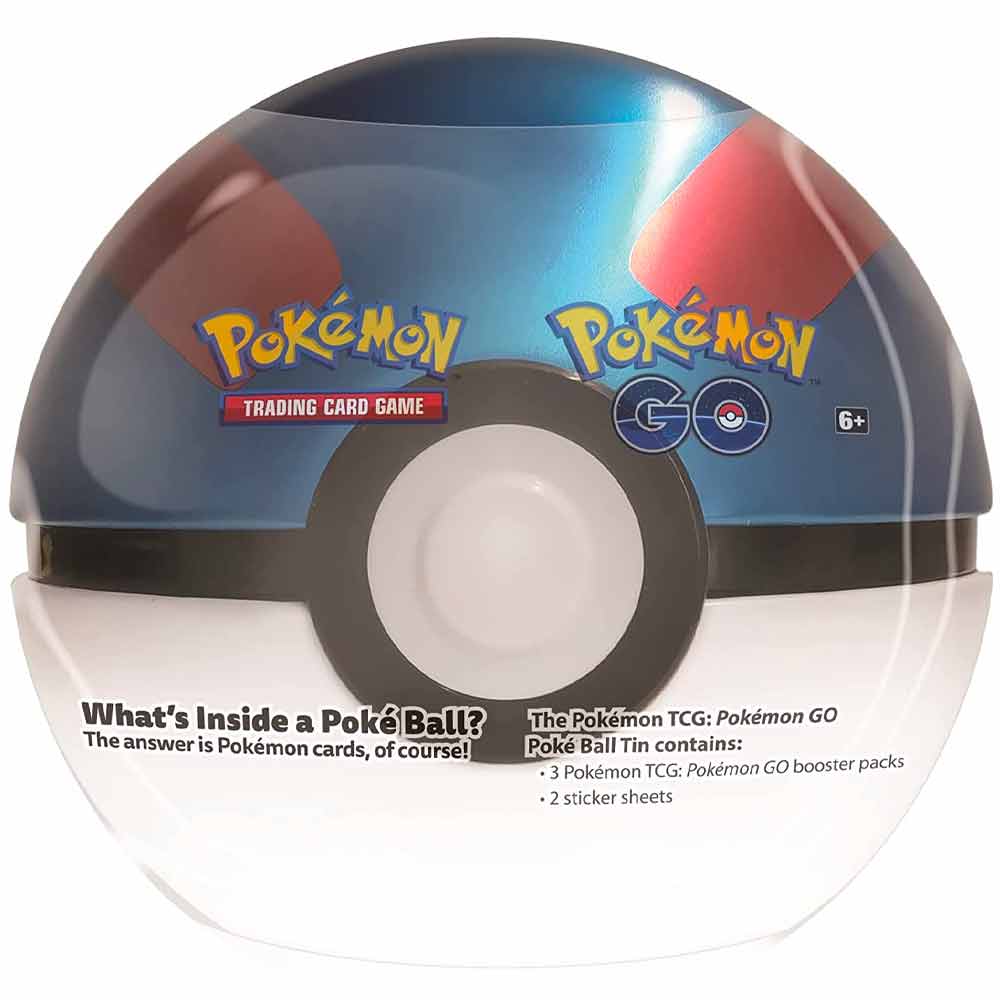 Pokemon GO Poke Ball Tin (Great Ball) BOX 【ポケモンカードゲーム 英語版】｜ポケモンカード,英語版 ...