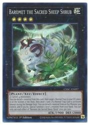 Baromet the Sacred Sheep Shr(SR)(1st)(神羊樹バロメット) スーパーレア【遊戯王 英語版】 NM｜遊戯王 ...
