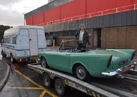 1/43 サンビーム アルパイン プロトタイプ Sunbeam Alpine RHD Prototyp XRW 302 梱包60サイズ ...