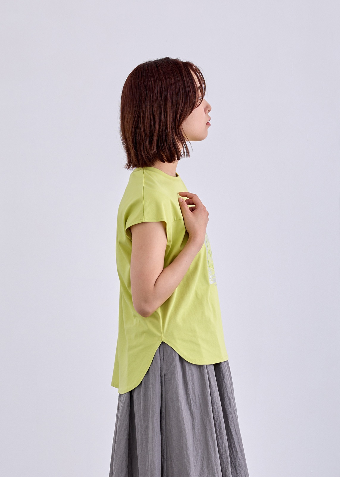 【neuf cent neuf】メタリックアート プリント フレンチ スリーブTEE | NEW ARRIVAL | Cour Carre ...